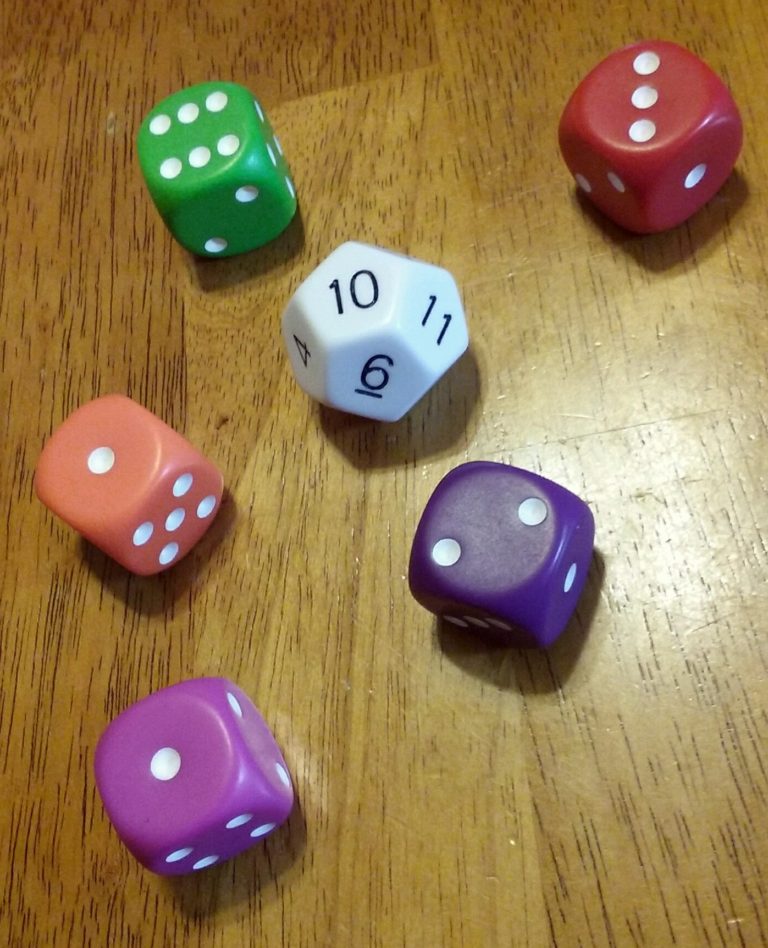 Fun Game! Math Dice, Jr. – A Pocketful of Pi